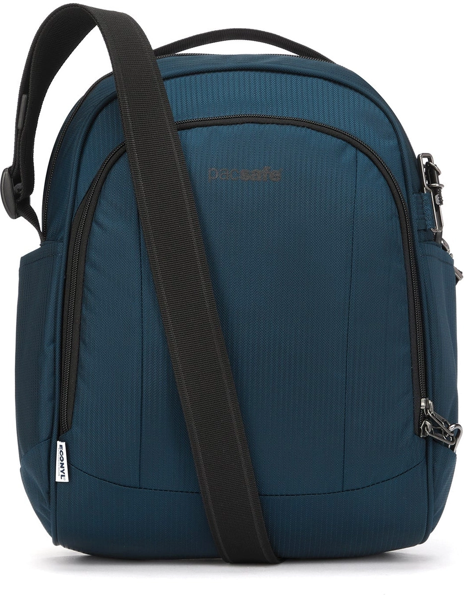 Torba antykradzieżowa na ramię Pacsafe Metrosafe LS250 12L Econyl Ocean ...