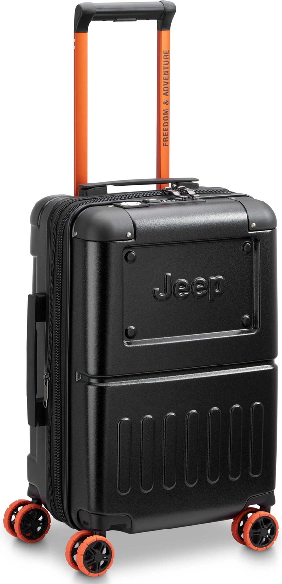 Delsey JEEP Mała czarna walizka kabinowa 55 cm. Super oferta! - Delcaso.pl