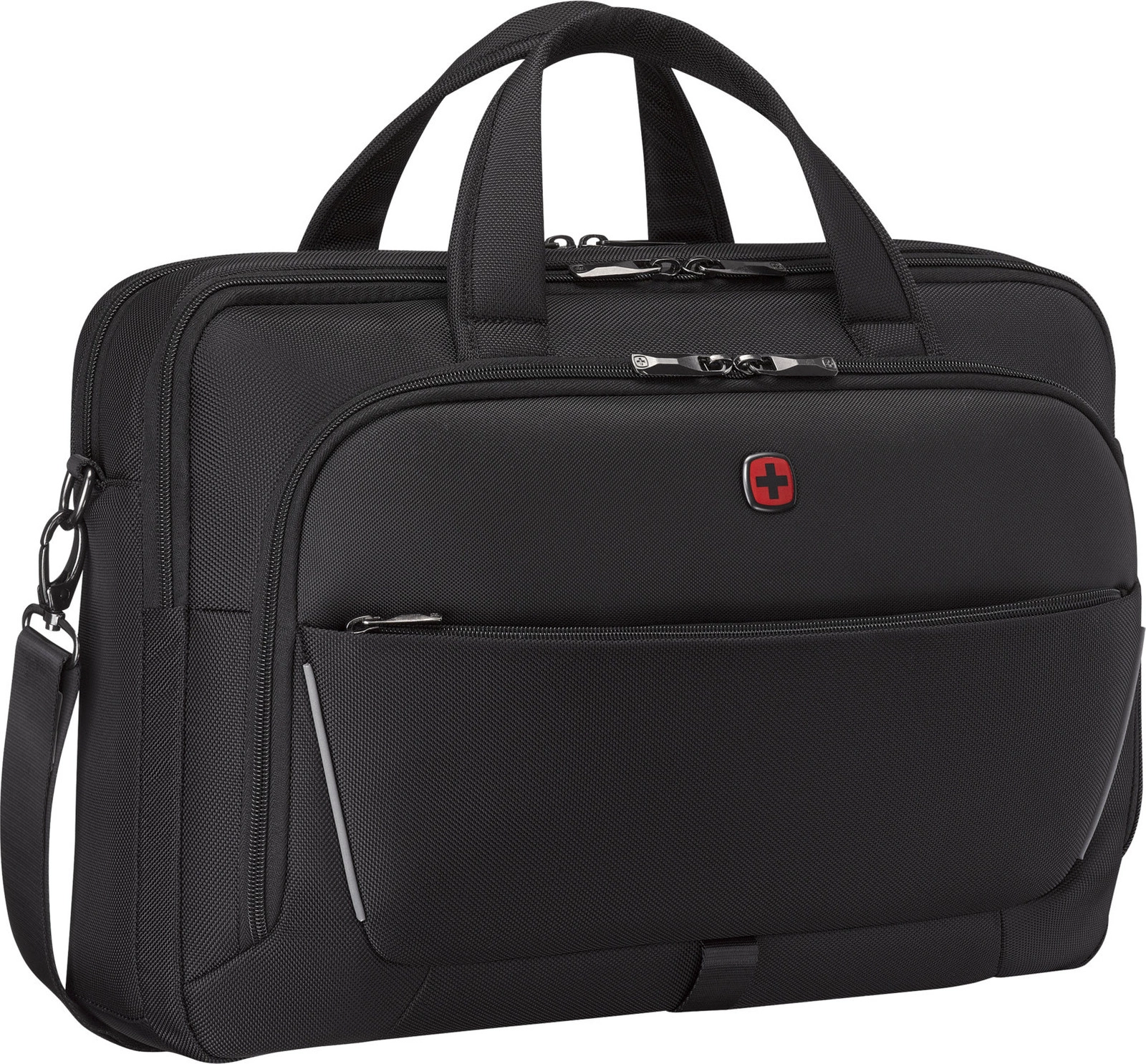 Torba na laptopa do 17" Wenger Meteor - Black. Super oferta! - Delcaso.pl